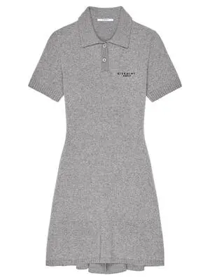 Givenchy Polo Wool And Cashmere Dress - Light Grey