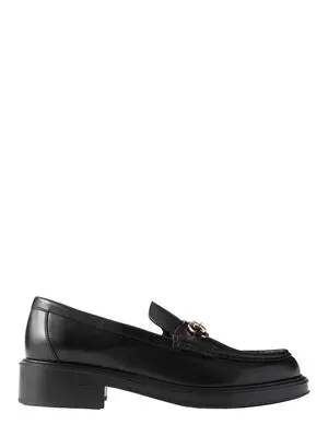 Gucci Horsebit Leather Loafers - Black