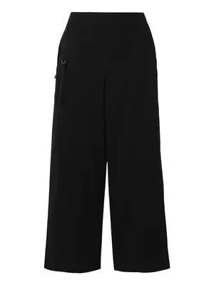 DEIJI STUDIOS Adjust Pocket Cotton-twill Pants - Black
