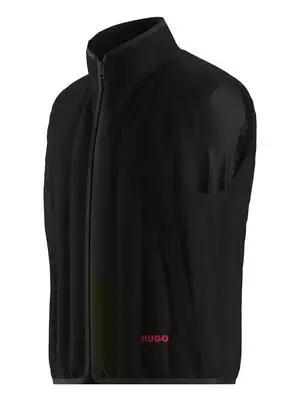 Hugo Zip-up Gilet - Black