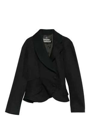 VIVIENNE WESTWOOD Stormy Shawl-lapel Blazer - Black