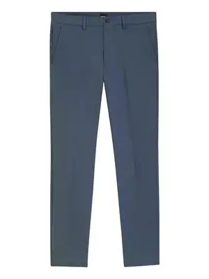 BOSS Straight-leg Trousers - Blue