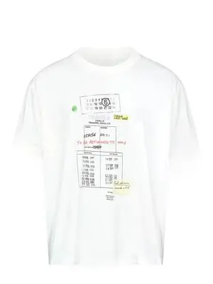 MAISON MARGIELA Crew-neck T-shirt - White