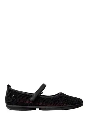 Camper Nina Strap Ballerinas - Black