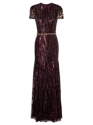 JENNY PACKHAM Ninetta Sequined Gown