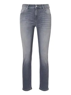 Ag Ex-boyfriend Mid-rise Slim Jeans - Blue