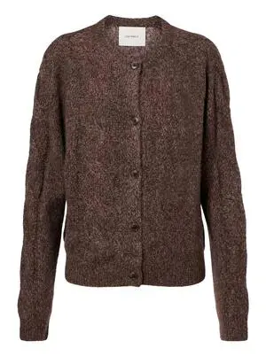 LISA YANG Gwyneth Cashmere And Silk Cardigan - Brown