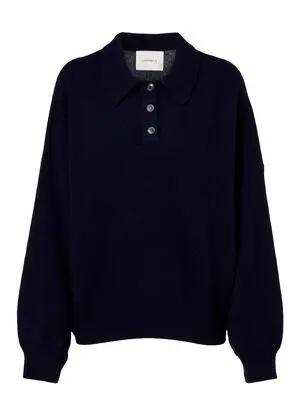 LISA YANG Etta Cashmere Polo Sweater