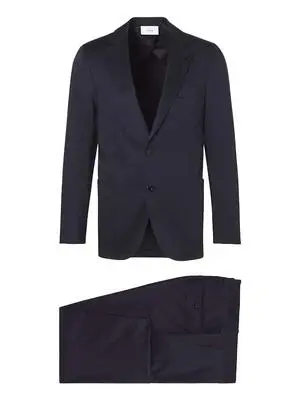 LARDINI Cotton-blend Suit - Blue