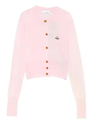 VIVIENNE WESTWOOD Bea Cropped Cardigan - Pink