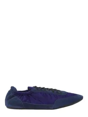 Prada Collapse Re-nylon And Suede Sneakers - Blue