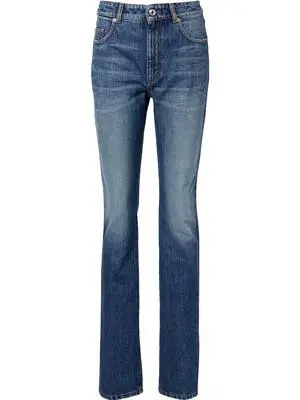 Sportmax Mid-rise Slim Jeans - Blue