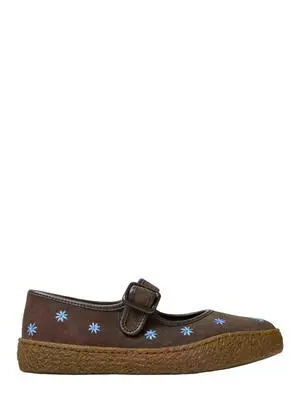 Camper Peu Terreno Floral Ballet Flats - Brown