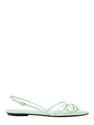 Proenza Schouler Uma Slingback Sandals - Green