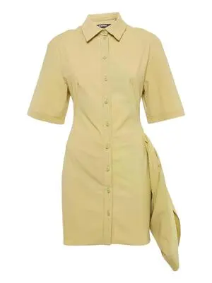 Jacquemus Mini Shirt Dress - Green