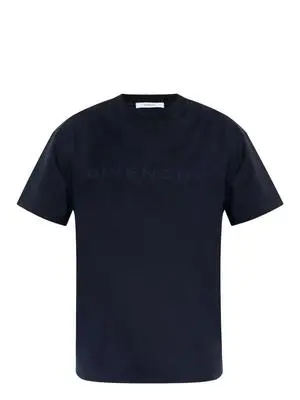 Givenchy Paris Jacquard T-shirt - Blue
