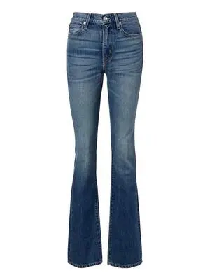 SLVRLAKE High-rise Bootcut Jeans - Blue