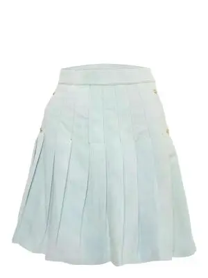 BALMAIN Pleated Mini Skirt