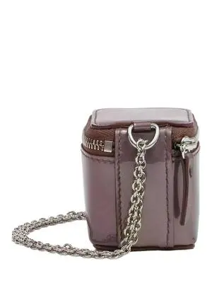 MAISON MARGIELA Cube Chain Bag - Brown