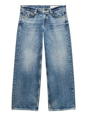 Rag & Bone Saige Low-rise Relaxed Jeans - Echo