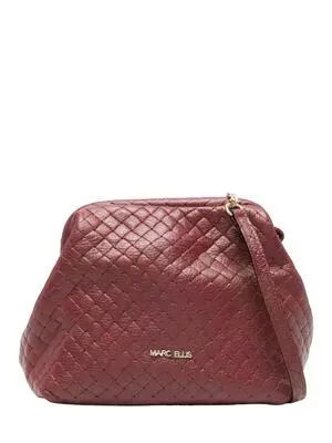 MARC ELLIS Quilted-design Clutch - Red