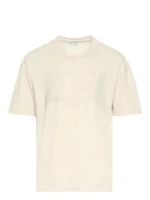 MAISON MARGIELA Short Sleeve Tee Anthracite - Beige