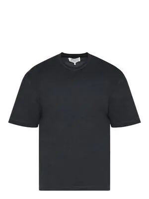 MAISON MARGIELA Short Sleeve Tee Anthracite - Blue