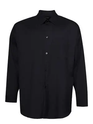 Marni Tropical Wool Long-sleeved Shirt - Blue