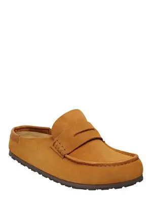 BIRKENSTOCK Naples Wrapped Suede Nubuck Loafer By Birkenstock Mink