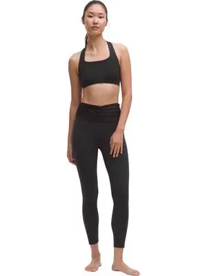 Lululemon Ruched-waist 25" Tight - Black