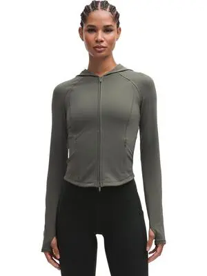 Lululemon Wunder Train Full-Zip Jacket Palm Deco
