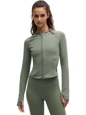 Lululemon Wunder Train Full-Zip Jacket Willow Leaf