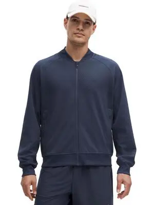Lululemon Engineered Knit Mesh Tennis Jacket - Club Blue