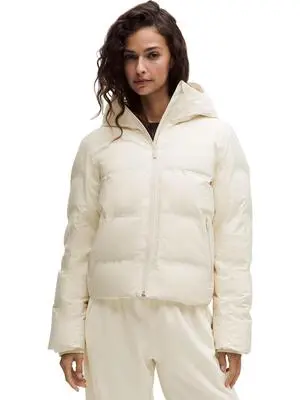 Lululemon Slush Hour 600-down-fill Waterproof Jacket - Light Ivory