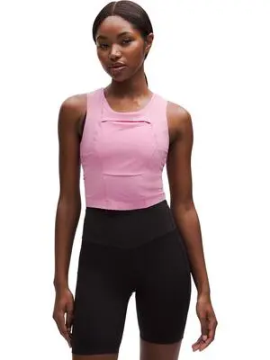 Lululemon Go Further Ice Storage Tank Top - Pink Frosting