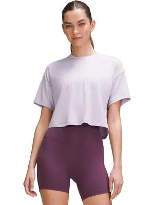 Lululemon Abrasion-resistant Training T-shirt - Lilac Ether
