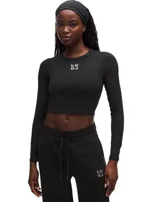 Lululemon Long-Sleeve Top Black