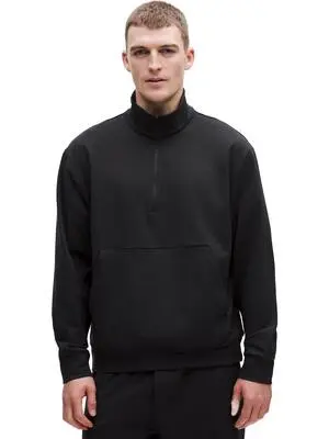 Lululemon Heavyweight Soft Jersey Half Zip - Black