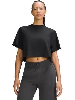 Lululemon Sheer Crewneck T-Shirt Black