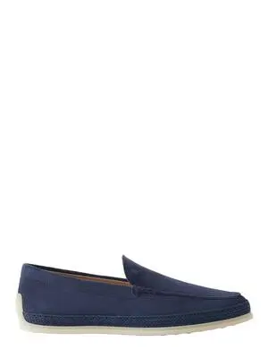 TOD'S Suede Loafers Blue