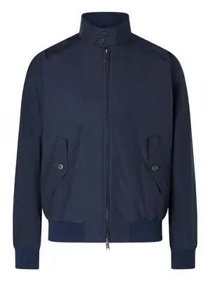 BARACUTA G9 Shell Harrington Jacket Blue