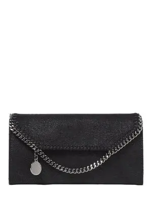 Stella McCartney Falabella Eco Alter Mat Wallet On Chain - Black