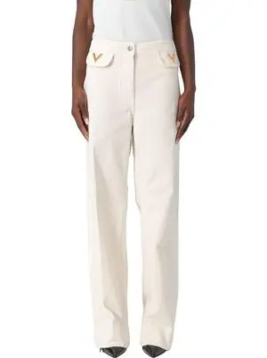Valentino Garavani Straight Leg Jeans - White