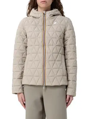 K-WAY Quilted Jacket Beige
