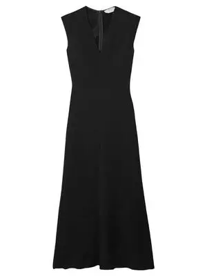 Sportmax Ribbed-knit Maxi Dress - Black