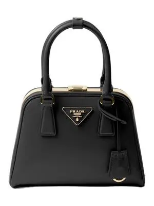 Prada Saffiano Leather Mini Bag - Black