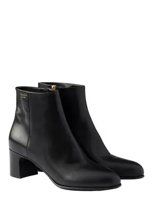 Prada Ankle Boots Dark Brown