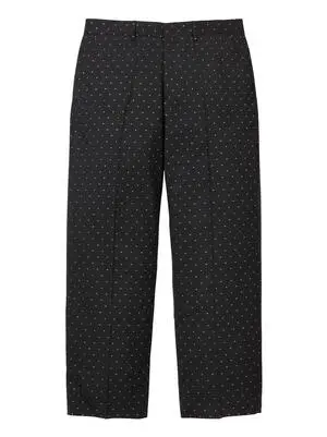 Supreme Metallic Dot Trouser - Black