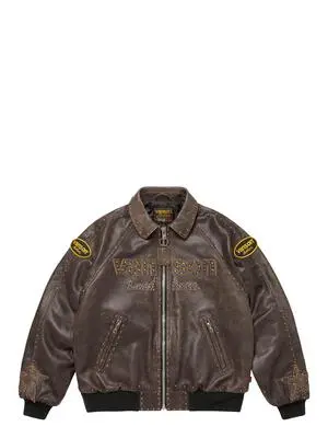 Supreme X Vanson Leathers X B.b. Simon Jacket - Brown