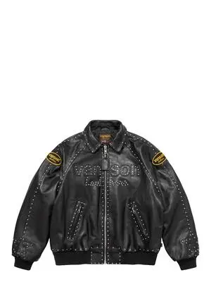 Supreme X Vanson Leathers X B.b. Simon Jacket - Black